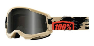 STRATA 2 Sand Goggle Kombat - Smoke Lens