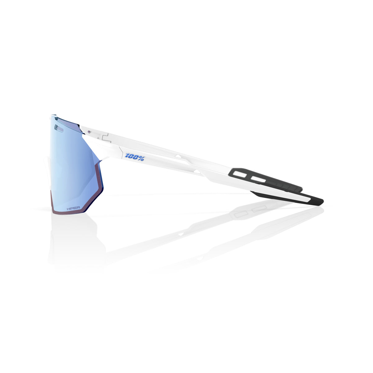 HYPERCRAFT SQ - Soft Tact White - HiPER Blue Multilayer Lens 100%