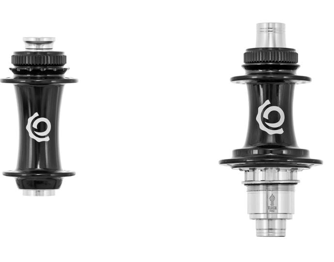 Torch Road Hubs 28h Front-Rear 15x100/12x142 Center Lock - Black Industry 9