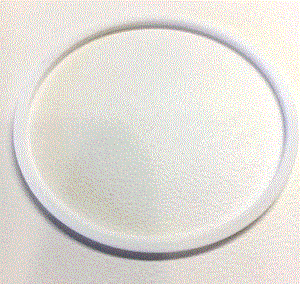 Endcap Teflon Seal Disc Side - White